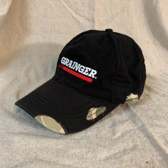 Grainger | Accessories | Grainger Hat Baseball Cap Black Camo Trade ...